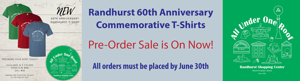 Randhurst Commemorative T-Shirts On Sale Now! - Mount Prospect ...